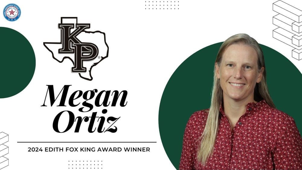 Kingwood Park s Megan Ortiz named the 2024 Edith Fox King Awar