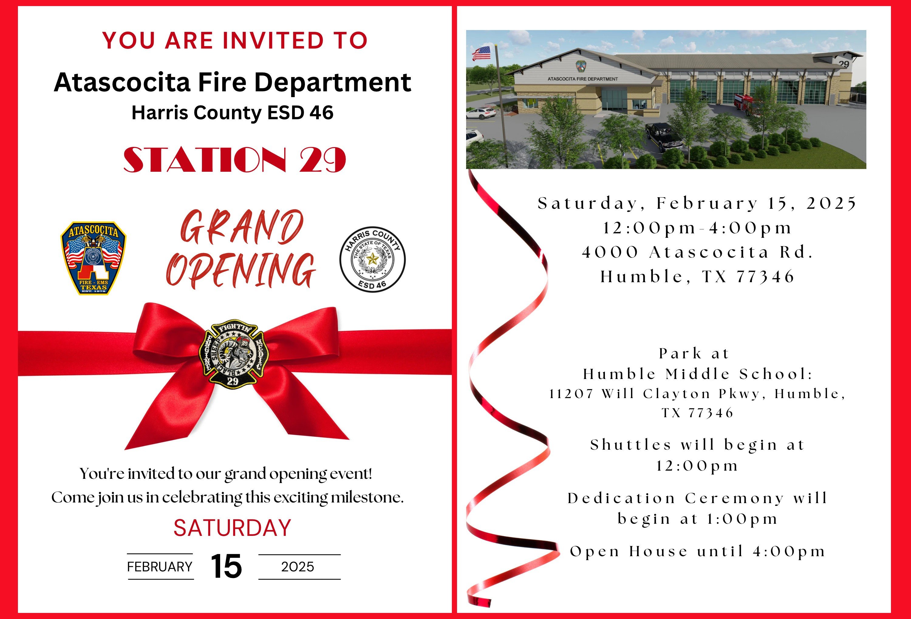 Experience the Excitement at AFD Station 29 Opening!